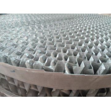 Quality 316L Metal Distillation Corrugated Structured Packing For Drying Tower for sale