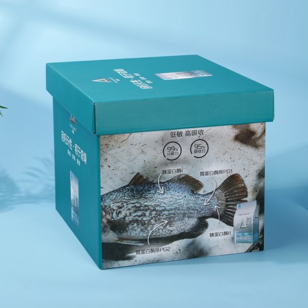 Quality Cardboard Product Display Boxes For Cat Food , Corrugated Board Display Cases for sale