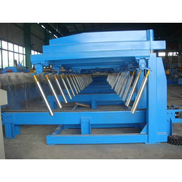 Quality Hydraulic Control Roof Panel Roll Forming Machine Automatic Stacking Machine for sale