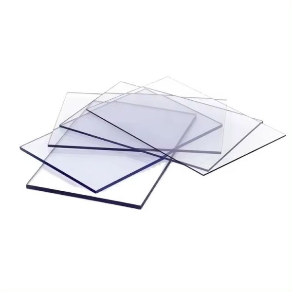 Quality UV Coated Polycarbonate Solid Sheet with 30-70 Micron UV Coating and Eco-Friendly Material for Greenhouse Roofs for sale