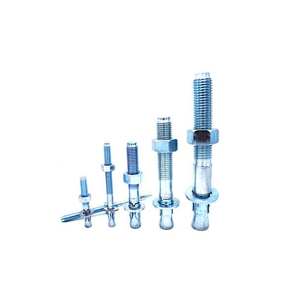 Quality carbon  steel  grade 4.8  wedge  Anchor Bolts M6 ~ M24 DIN GB JIS ANSI Standard for sale