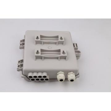Quality 8 Core Wall Mount Fiber Distribution Box With PLC Splitter Waterproof Outdoor for sale