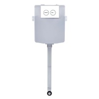 Quality Commercial Dual Flush Slimline Concealed Toilet Cistern 3L-9L Adjustable for sale