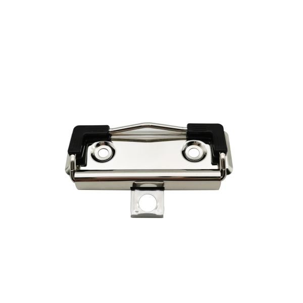 Quality Rectangular Clipboard Clips Metal Notepad Clips 70*30mm With Corner Guards And for sale