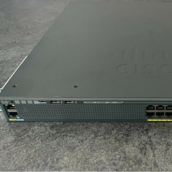 Quality 1000Mbps 24 Port Poe Switch WS-C2960X-24PS-L Switch And Original Used With Stock for sale