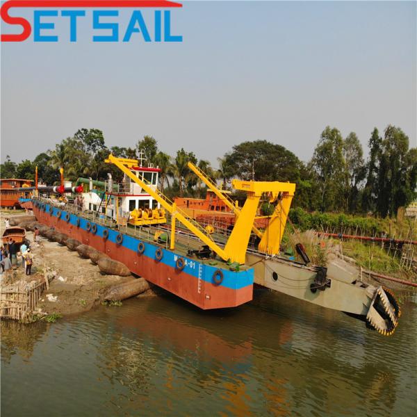 Quality 16 Inch Cutter Suction Dredger Powered by Cummins 224 Kw Diesel Engine for for sale