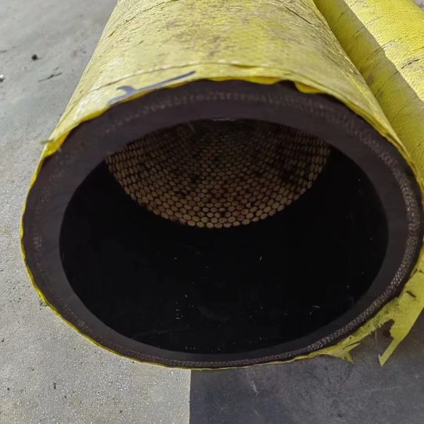 Quality Flexible Dredging Ceramic Hose Pipe And Bends Rubber Lined for sale