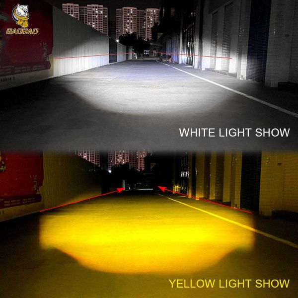 Quality Black Case Flashing Light Motorcycle Universal LED High Brightness Headlight for sale