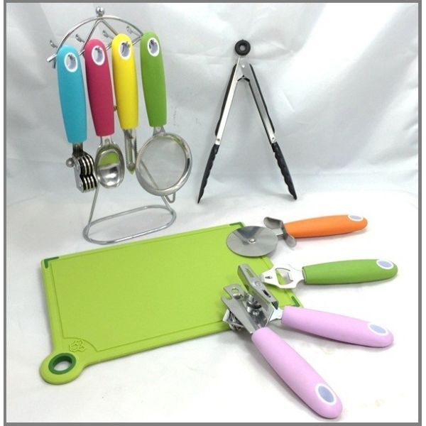 Quality Kitchen Essentials Can Opener Peeler Strainer Ice-cream Spoon Pizza Cutter Eco for sale