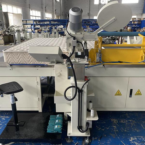 Quality Commputerized automatic mattress tape edge machine 15-20pcs/h automatic flipping for sale