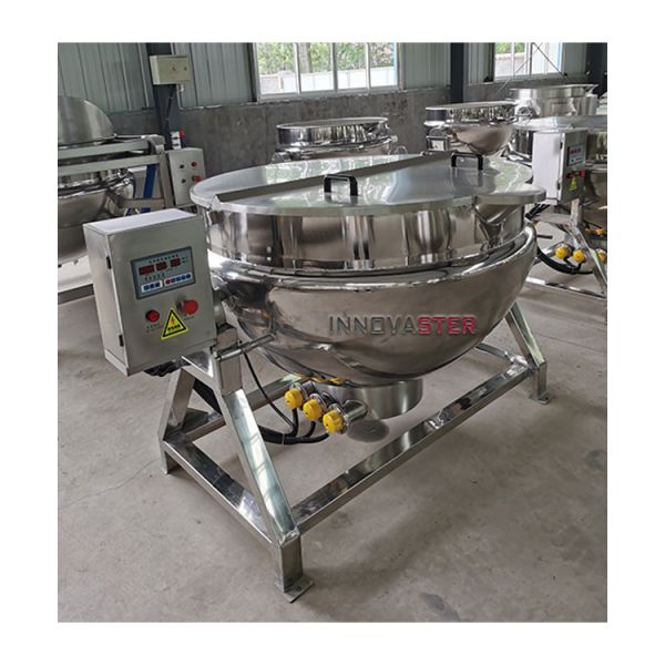 Quality Automatic Planetary Stirring Cooking Kettle with Mixer Heating Way Electric/Steam/Oil for sale