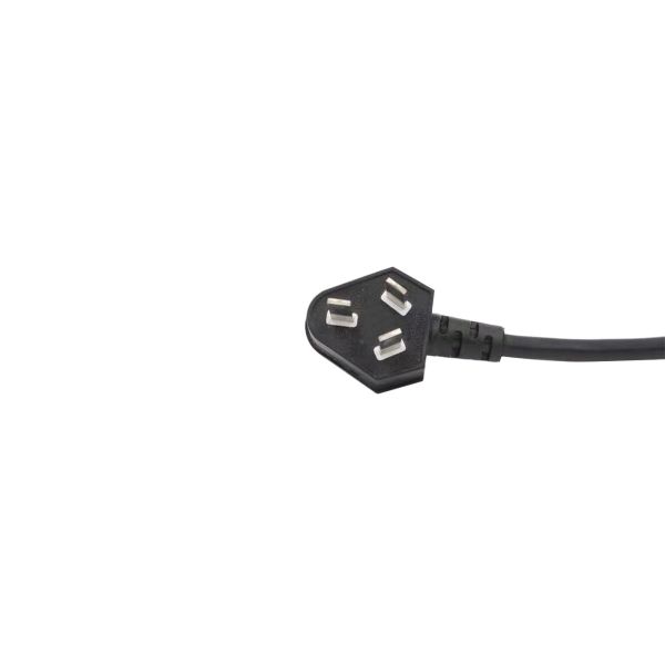 Quality Fire Retardant Three Plug 10A 1000mm Medical Power Cable for sale