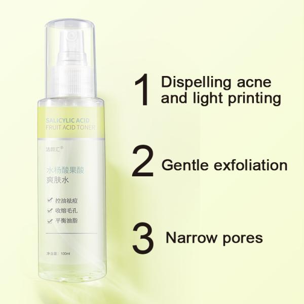 Quality Salicylic Acid Hydrating Facial Toner ODM Pores Minimizing Toner for sale