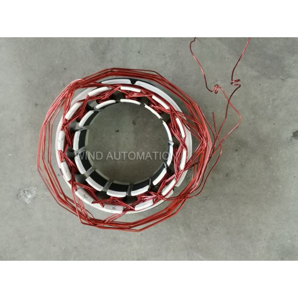 Quality How to produce BLDC Motor Straight Lamination Stator Stack with Needle Winding for sale