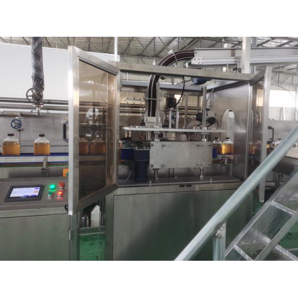 Quality Semi Auto water /oil Bottle Handle Applicator/Ring Lifting Inserting Machine for sale