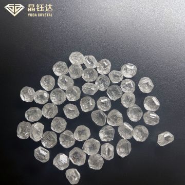 Quality 5mm 6mm Rough Lab Grown Diamonds High Pressure High Temperature DEF VVS VS for sale