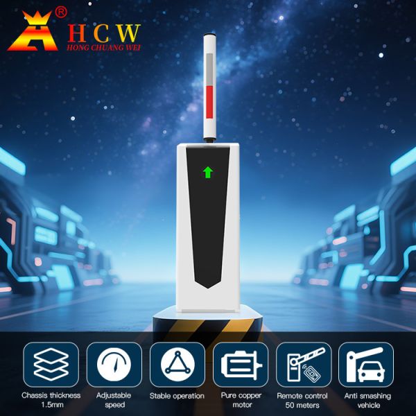 Quality HCW Automatic Security Electric Gate Lpr Parking Gate System Flood Barrier With for sale