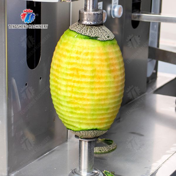 Quality Melon and fruit double-head with single cutter peeling machine papaya chieh-qua for sale