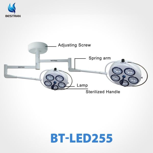 Quality Ceiling Mounted Surgical Light 100000 Lux Surgical Illumination LED Cold Light for sale