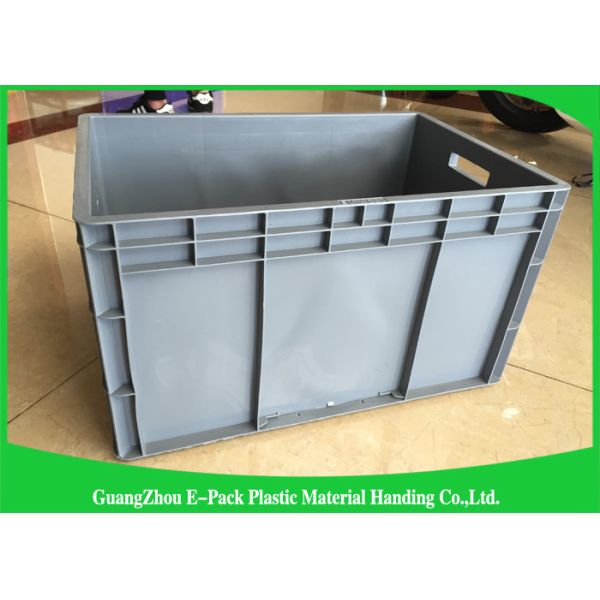 Quality 65 Litre Euro Stacking Containers Stackable Straight Sided Storage Space Saving for sale