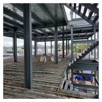 China Eco-Friendly Metal Building Materials Double Storey Prefab House factory