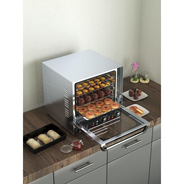 Quality Adjustable Steam Feature Electric Convection Oven 690x635x500mm for Commercial for sale