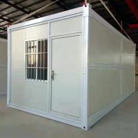 Quality Steel Structure Folding Shipping Container House Prefabricated Design Fireproof for sale