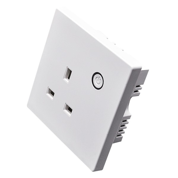 Quality AC240V Smart Plug Socket 2.4G WiFi Tuya Smart Plug UK Fire Retardant for sale