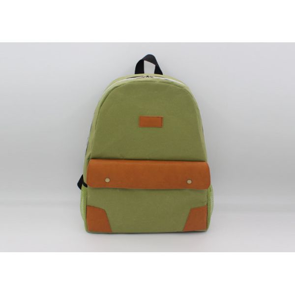 Quality Lightweight Backpack Custom Recyclable Leisure Style Washable Kraft Paper Backpacks for sale