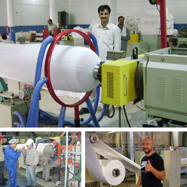 Quality DYEPE-90 CE approved epe foam pipe extrusion making machine for sale