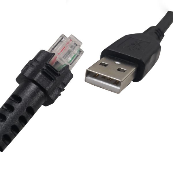 Quality PVC 2m USB Cable , Datalogic Scanner Cable Pure Copper Material for sale