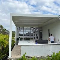 Quality Versatile Retractable Canopy Aluminum Gazebo Weather Resistant and Durable for for sale