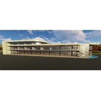 Quality Steel Prefabricated Shopping Mall Supermarket Decoiling Custom Steel Structure for sale