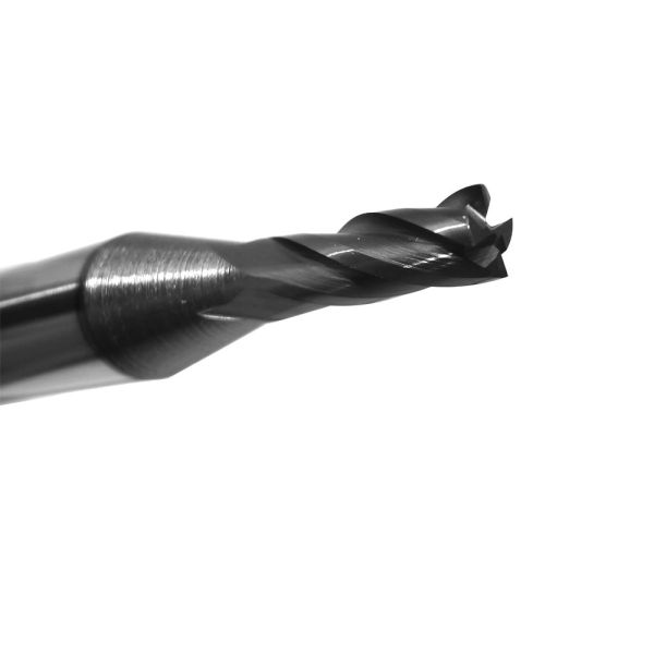 Quality 65HRC 2 Flute Extra Long Cemented Carbide Ball Nose Endmill for sale