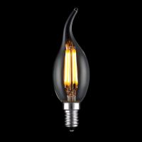Quality Warm White C37 4W 470lm Candle LED Filament Bulb for sale