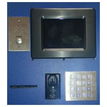 Quality Panel Mount Keypad 16 Button 0.45mm Short Stroke Metal Numeric Keypad for sale