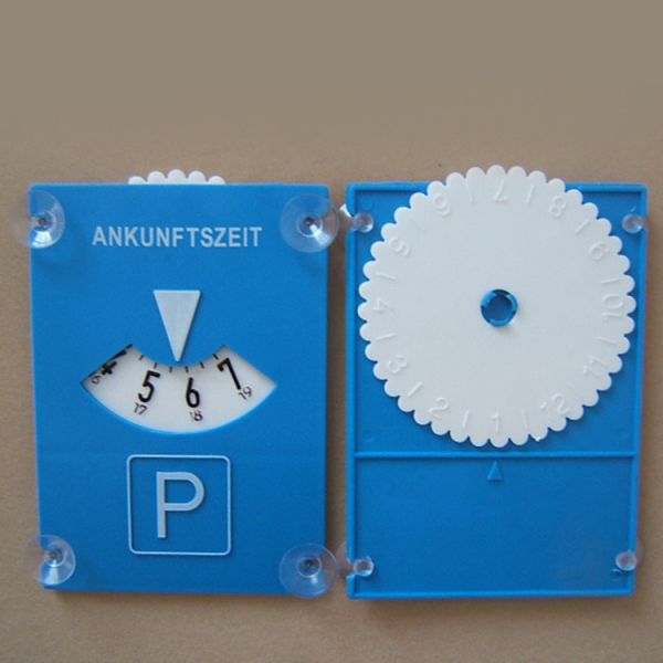 Quality Car Plastic Parking Disk with Cupules and Universal Car Fitment for sale