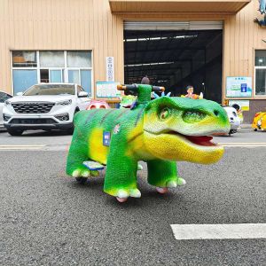 Quality Tyrannosaurus Rex Design Dinosaur Electric Ride On Toy For Malls 100kg Capacity for sale