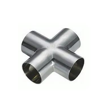 Quality manufacruer Forged Titanium pipe Fittings DN15 titanium cross tee for sale