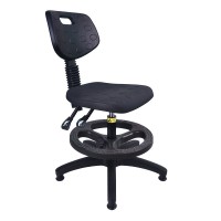 Quality 400mm Seat Laboratory Anti Static Office Chair PU Foaming Chairs Adjustable for sale