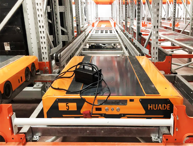 Four-Way Shuttle Pallet ASRS Room Temperature Warehouse Automatic Storage and Retrieval System Radio Shuttle Racking