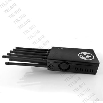 Quality Max 20m Mini Portable Cellphone Jammer 10 Antenna High Output Power Easy To for sale