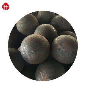 Quality 55 HRC 4 Inch Grinding Media Balls , Forged Steel Balls ISO9001 for sale