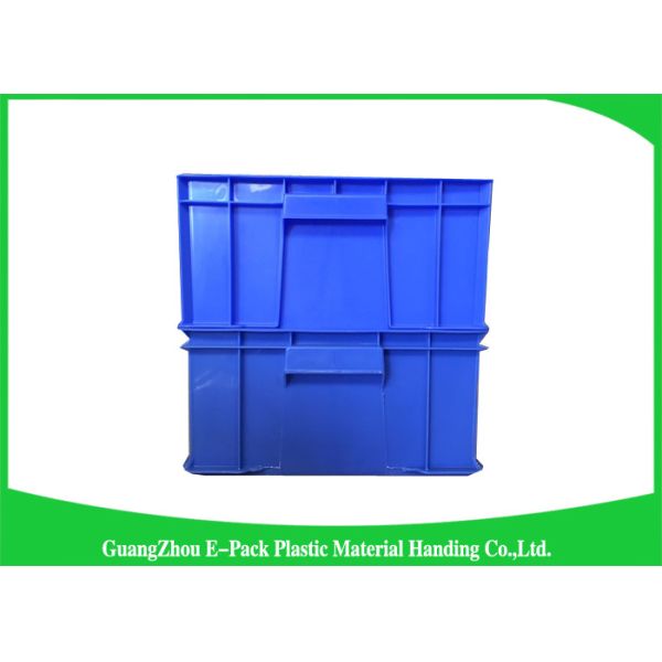 Quality Logistics Bins Plastic Stackable Containers Moving Crates Boxes for sale