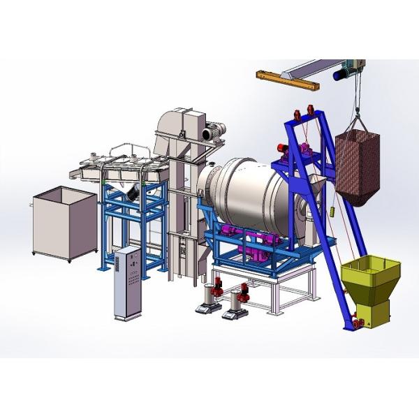 Quality Automatic Washing Powder Mixing Machine Stainless Steel 304/316L Material for sale