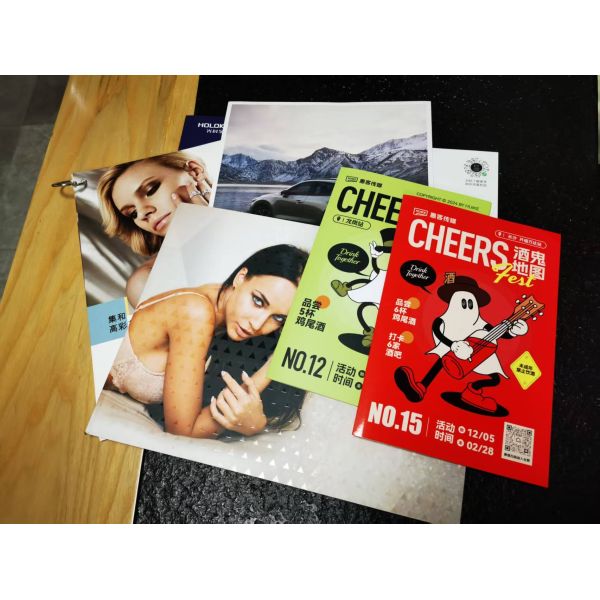 Quality Saddle Stitched Marketing Brochure Printing High Definition Environment for sale