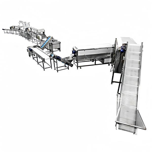 Quality 500kg Automated French Fries and Potato Chips Production Line for Quick Production for sale
