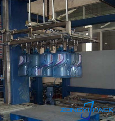 Quality Lay Cartons Plastic Robot Palletizer Machine Fully Automatic Metal for sale