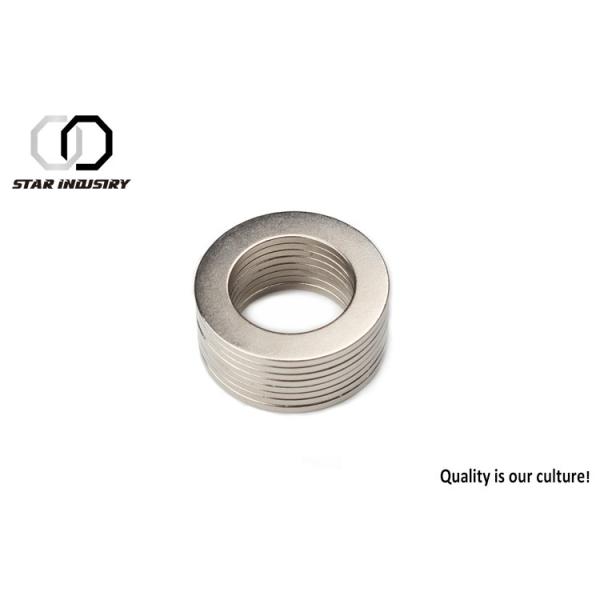Quality Ring Shape Large Neodymium Magnets , Big Round Magnets D20 x d15 x 3mm for sale