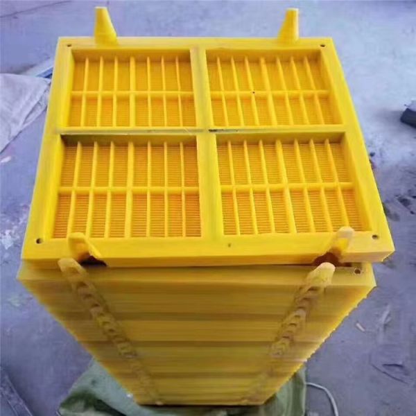 Quality Hardness 80A To 95A Polyurethane Screen Mesh Rubber Modular Screen Panel For for sale